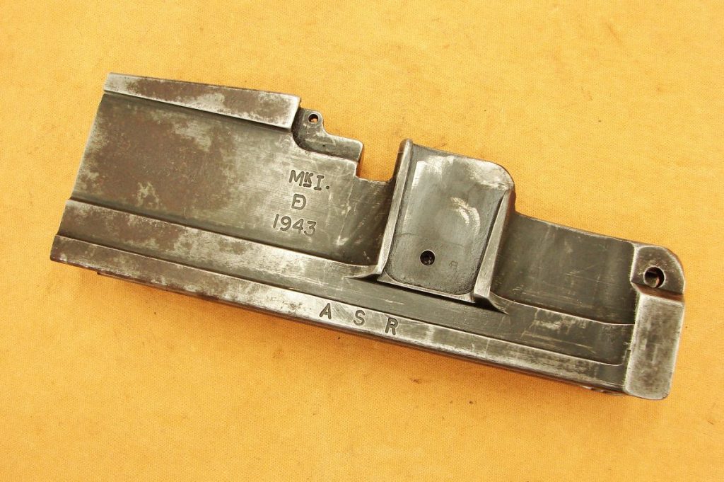 BREN MkI Mk1 CUT RECEIVER 1943 - REAR PART - Genuine militaria