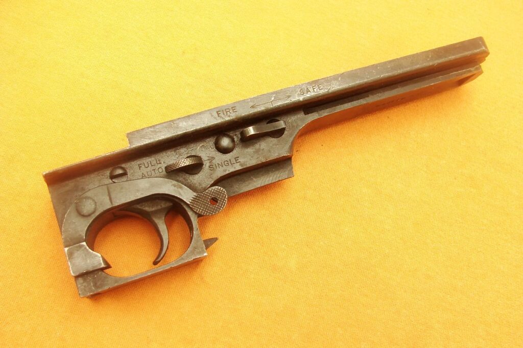 THOMPSON 1928A1 LOWER RECEIVER - Genuine militaria